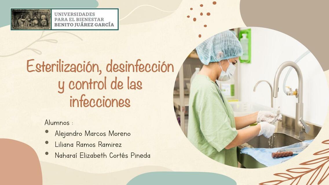 Esterilización desinfección y control de las infeccciones | ESPM ...