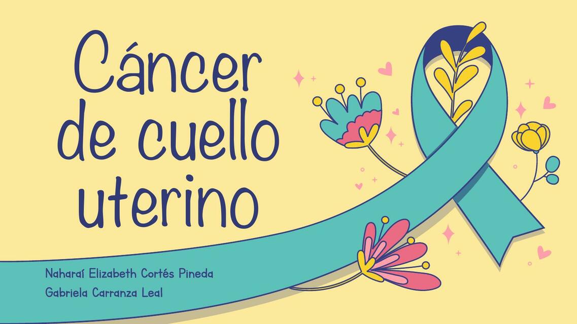Cáncer de cuello uterino | ESPM MEDICINA | uDocz