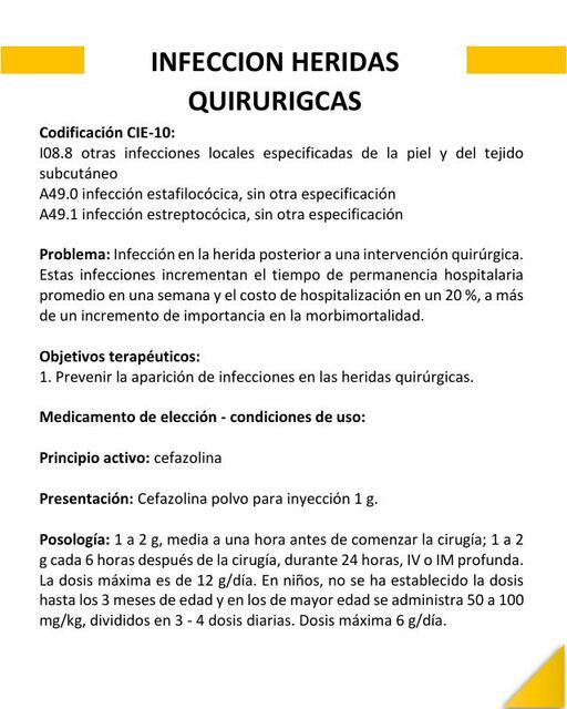 Infección heridas quirúrgicas | Diego Israel Tipan, MD. - Apuntes ...