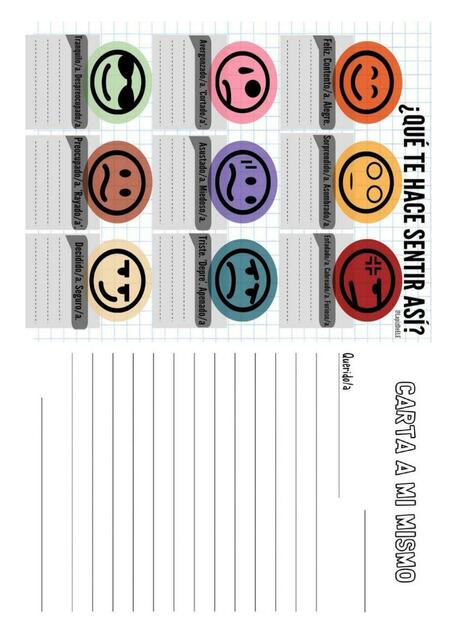 Fichas sobre las Emociones | Adrianne Lizbeth | uDocz