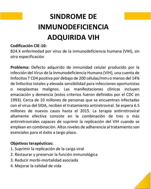 Síndrome de inmunodeficiencia adquirida VIH | Diego Israel Tipan, MD ...