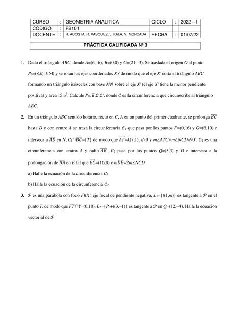 Practica calificada | Study Ingenieros | uDocz