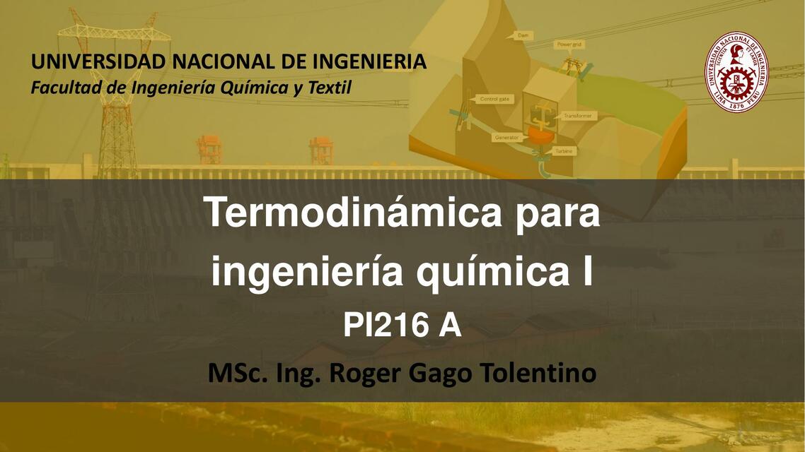 Termodinámica para ingeniería química I | Study Ingenieros | uDocz