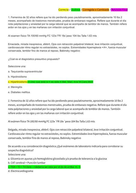 Casos Clínicos | MEDilove | uDocz