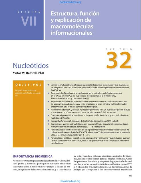 Estructura, Función y Replicación de Macromoléculas Informacionales | Lilibeth Zambrano | uDocz