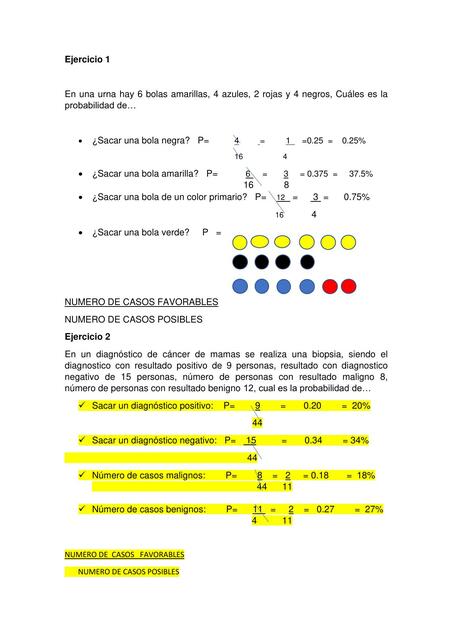 Ejercicios de Probabilidad | Giussepe Mori Fernández | uDocz