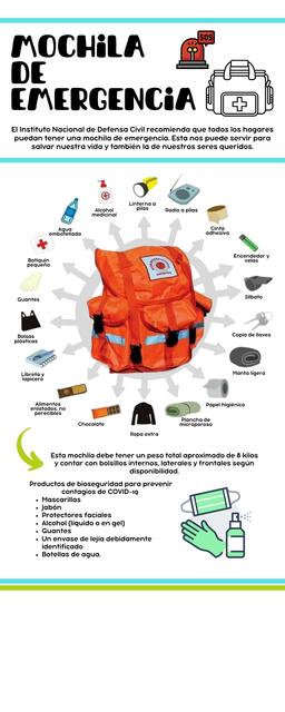 Mochila de Emergencias | Angie Reátegui Zuloeta | uDocz