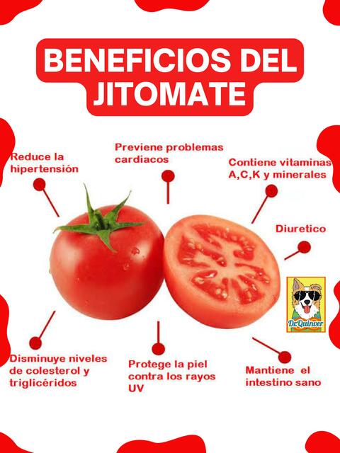 Beneficios del Jitomate