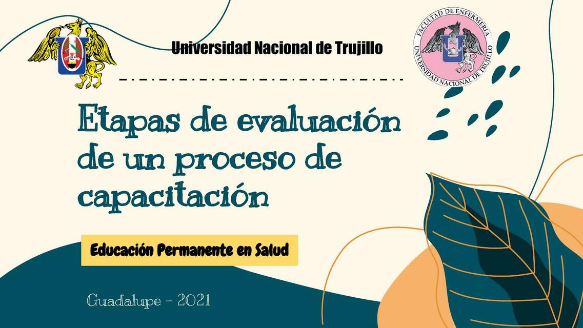 Etapas de evaluación de un proceso de capacitación | ABC 123 | uDocz