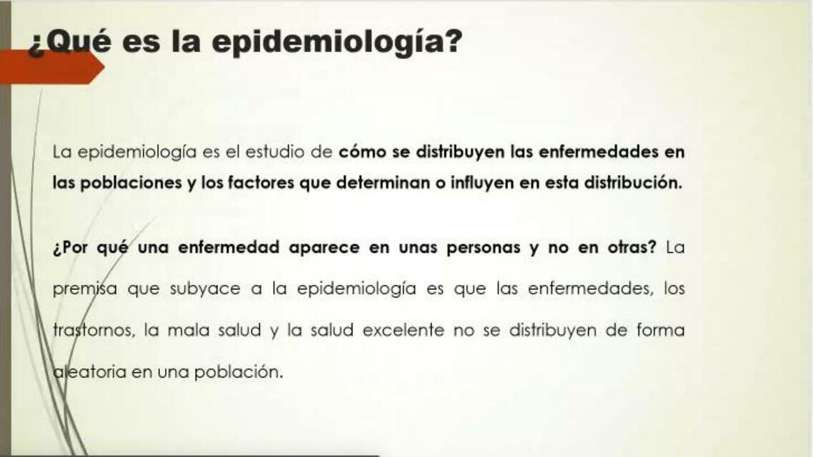 Epidemiología | ABC 123 | uDocz
