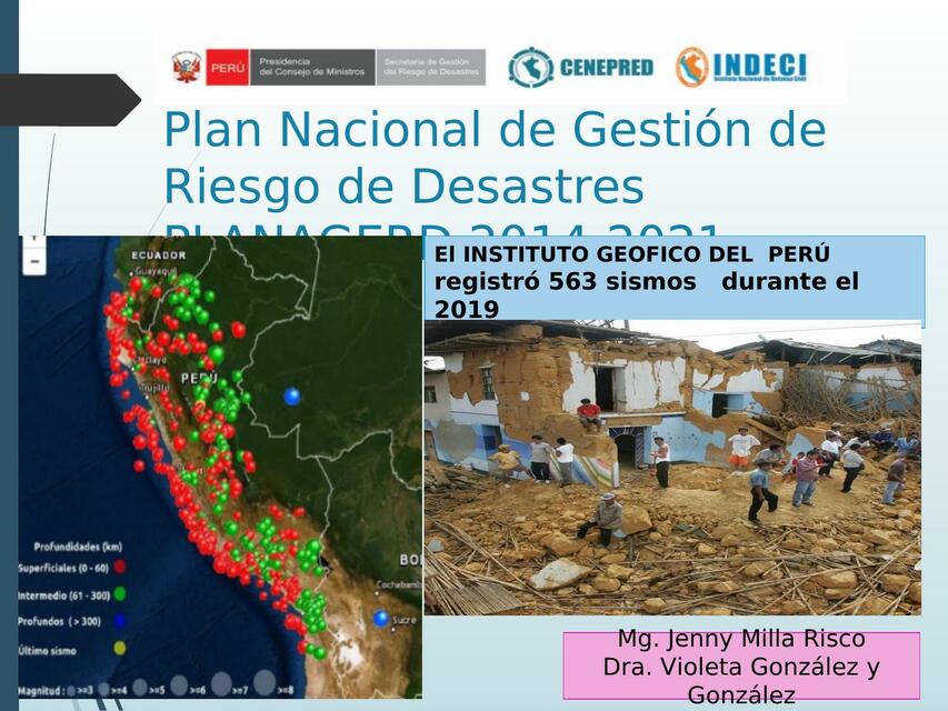 Plan Nacional de Gestión de Riesgo de Desastres | ABC 123 | uDocz