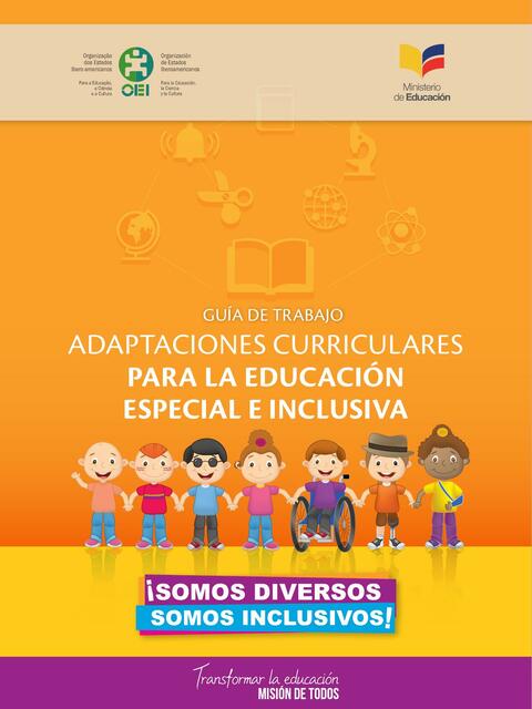 Guía de adaptaciones curriculares para educación especial e inclusiva | alfredo manobanda | uDocz