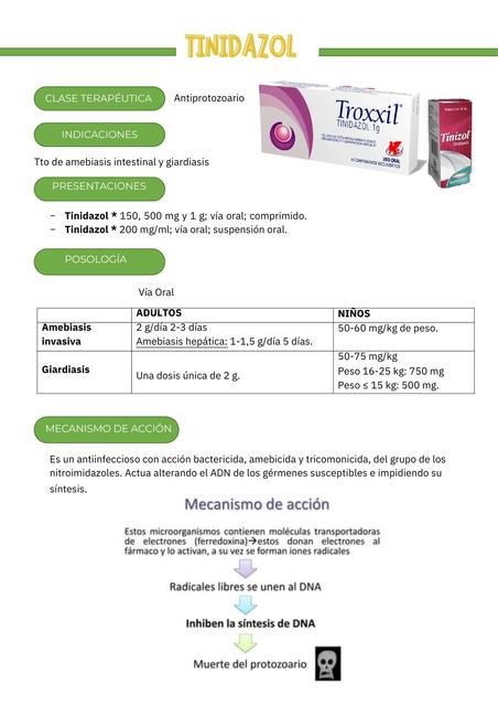 Tinidazol | MARYURI LISBETH | uDocz