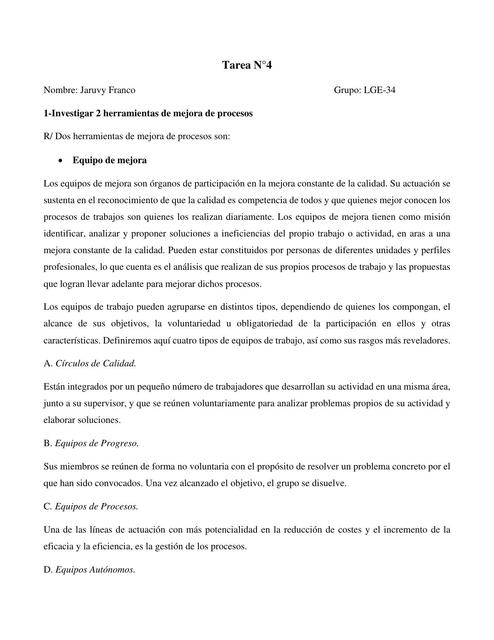 Tarea N 4 | MEDilove | uDocz