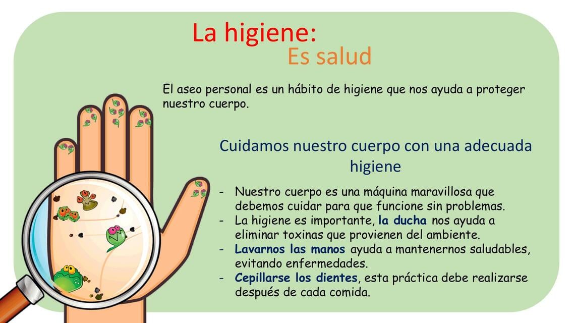 La Higiene | Milagros Calderón | uDocz