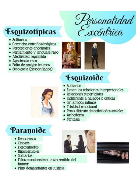 Personalidad excéntrica | MARYURI LISBETH | uDocz