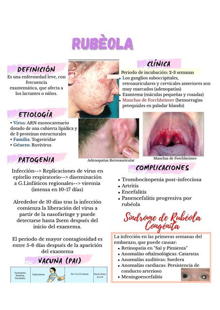 Rubeóla | MARYURI LISBETH | uDocz