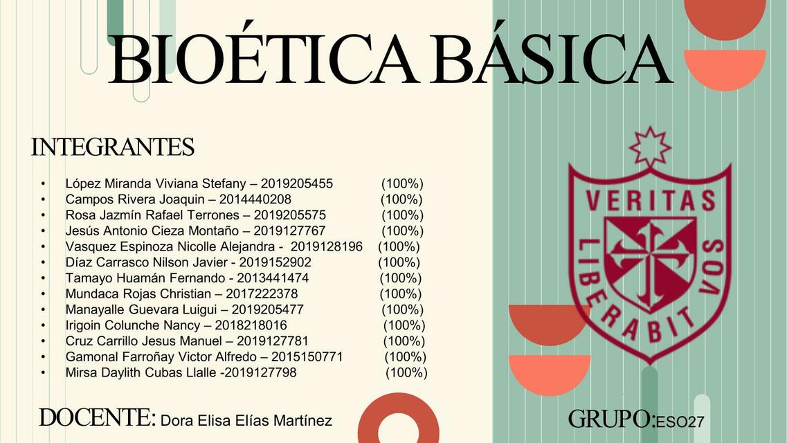 Bioética básica | Tiroxina Med | uDocz