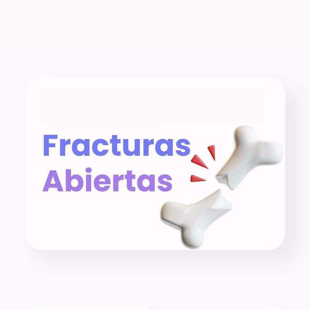Fracturas Abiertas | MARYURI LISBETH | uDocz