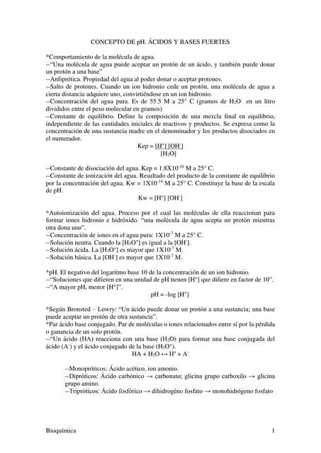 Resúmenes de Base conjugada | Descarga apuntes de Base conjugada