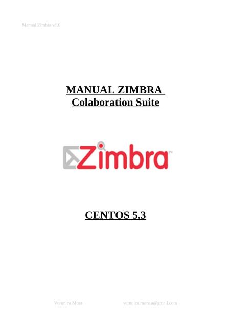 Zimbra | MARYURI LISBETH | uDocz