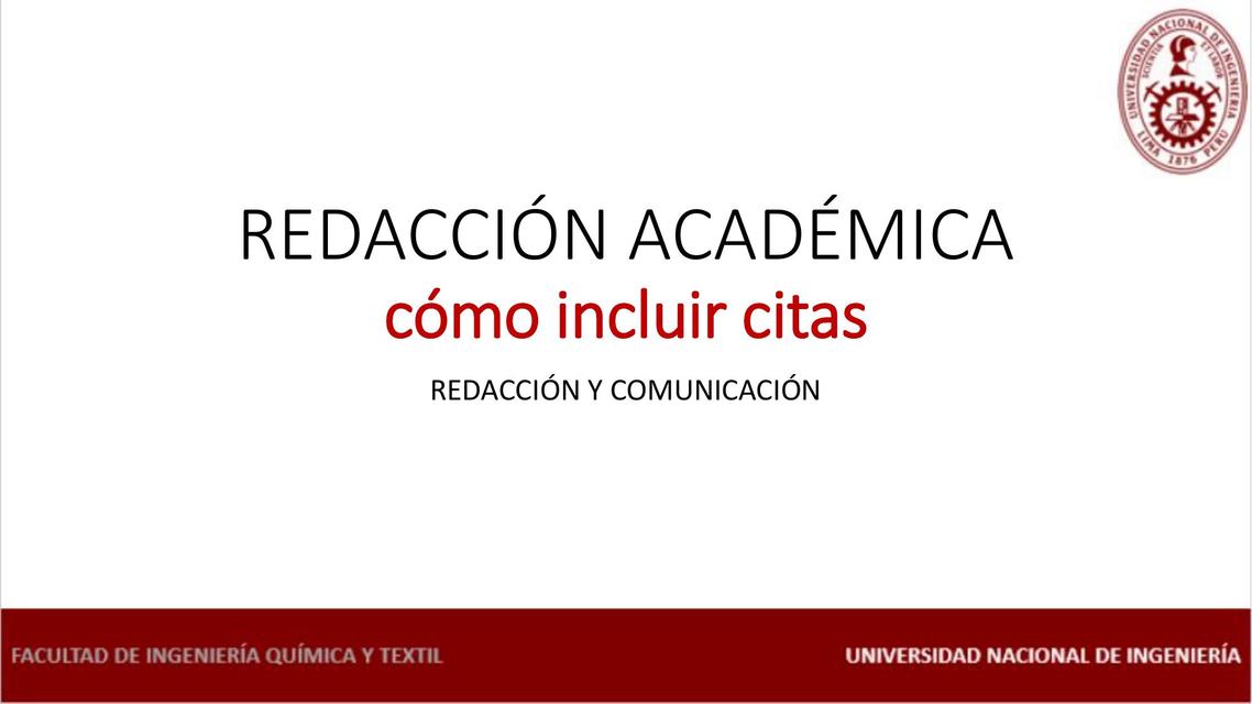 Como incluir citas | Study Ingenieros | uDocz