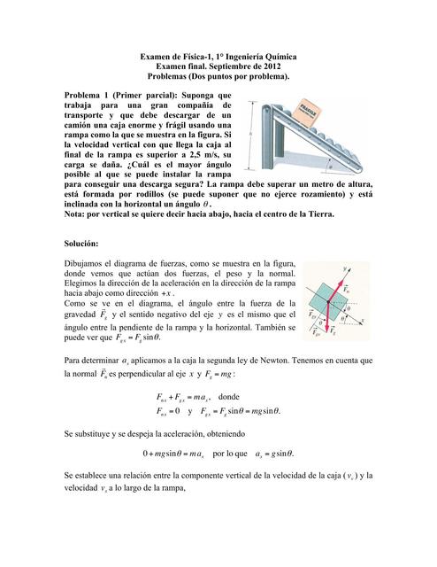 Septiembre Final Problemas | Study Ingenieros | uDocz