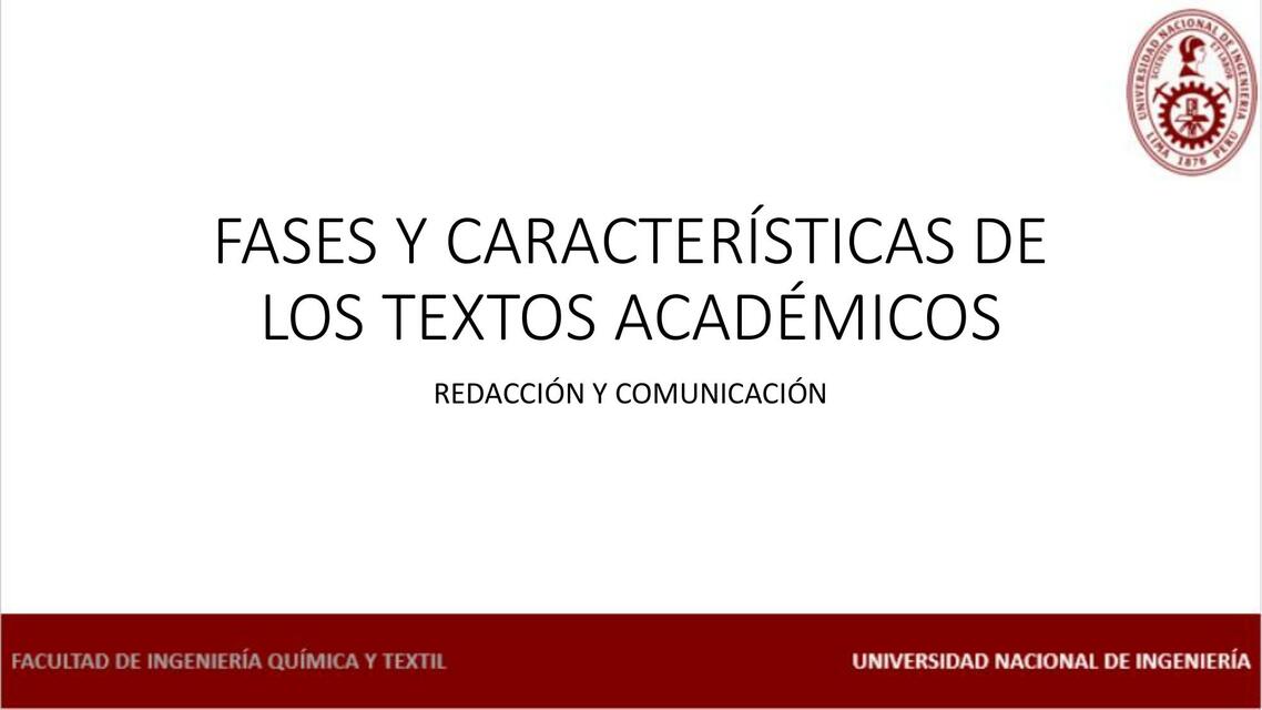 Fases y Características de los textos Académicos | Study Ingenieros | uDocz