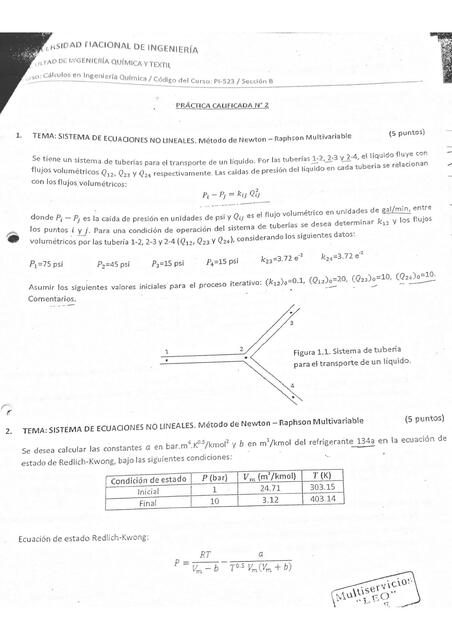 Practica Calificada de Ingeniería | apuntesdeingenieria | uDocz
