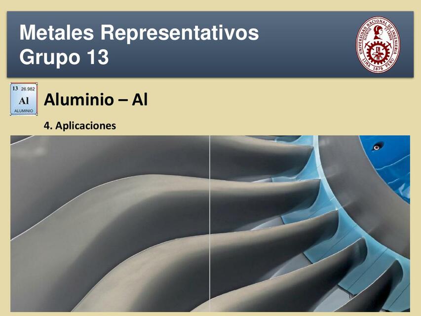 Metales representativos | Study Ingenieros | uDocz