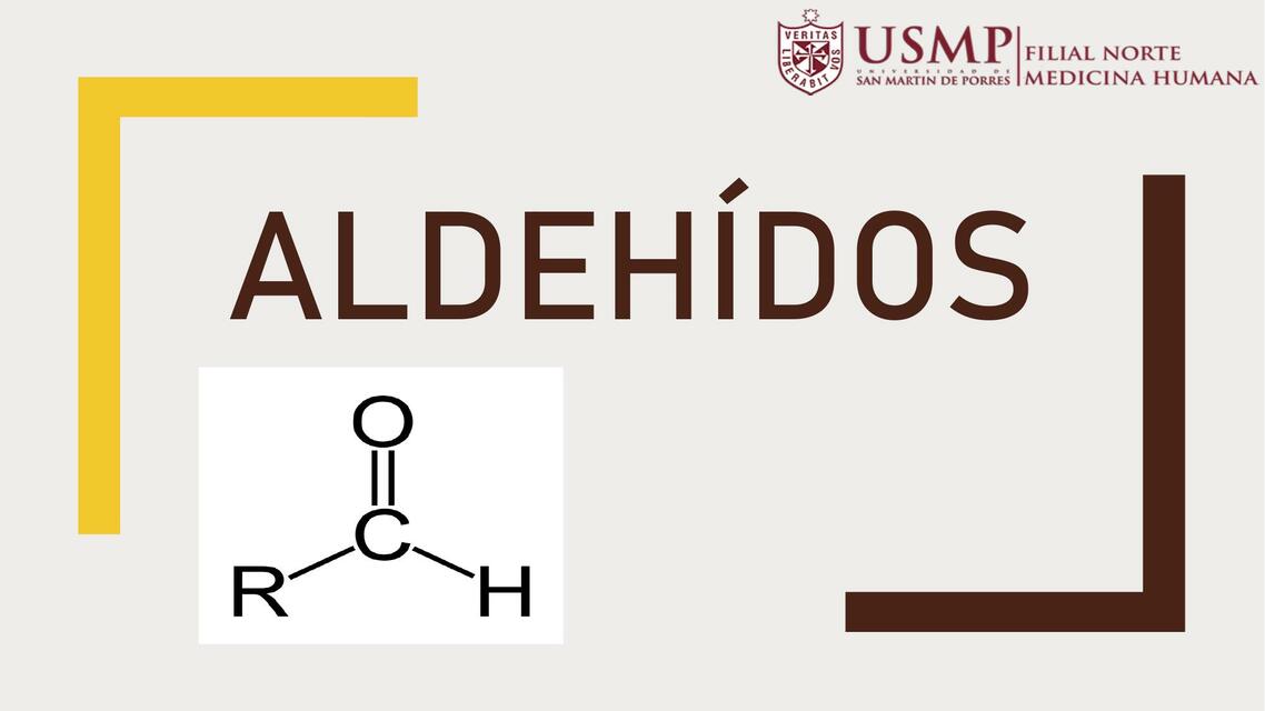 Aldehídos | Tiroxina Med | uDocz