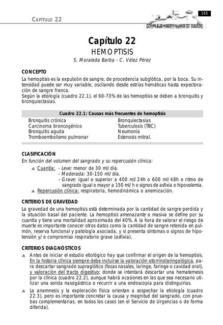 Hemoptisis | MARYURI LISBETH | uDocz