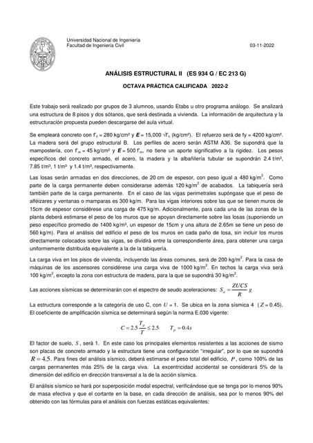 Análisis Estructural II | Ricardo | uDocz