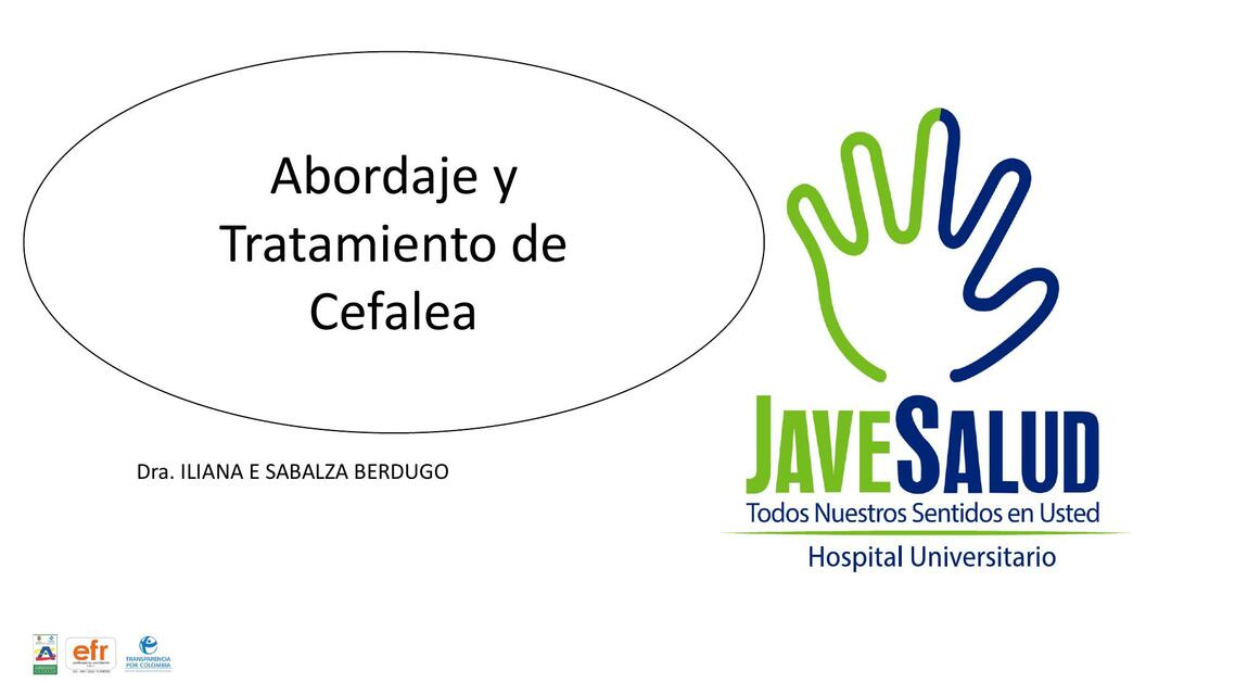 Abordaje y Tratamiento de Cefalea | ILIANA SABALZA | uDocz