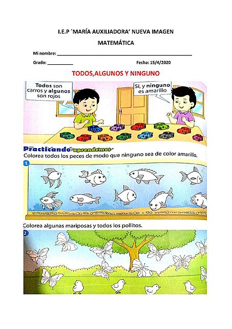 MATEMATICA PRIMER GRADO CLASE 4 | Rosa Antón | uDocz