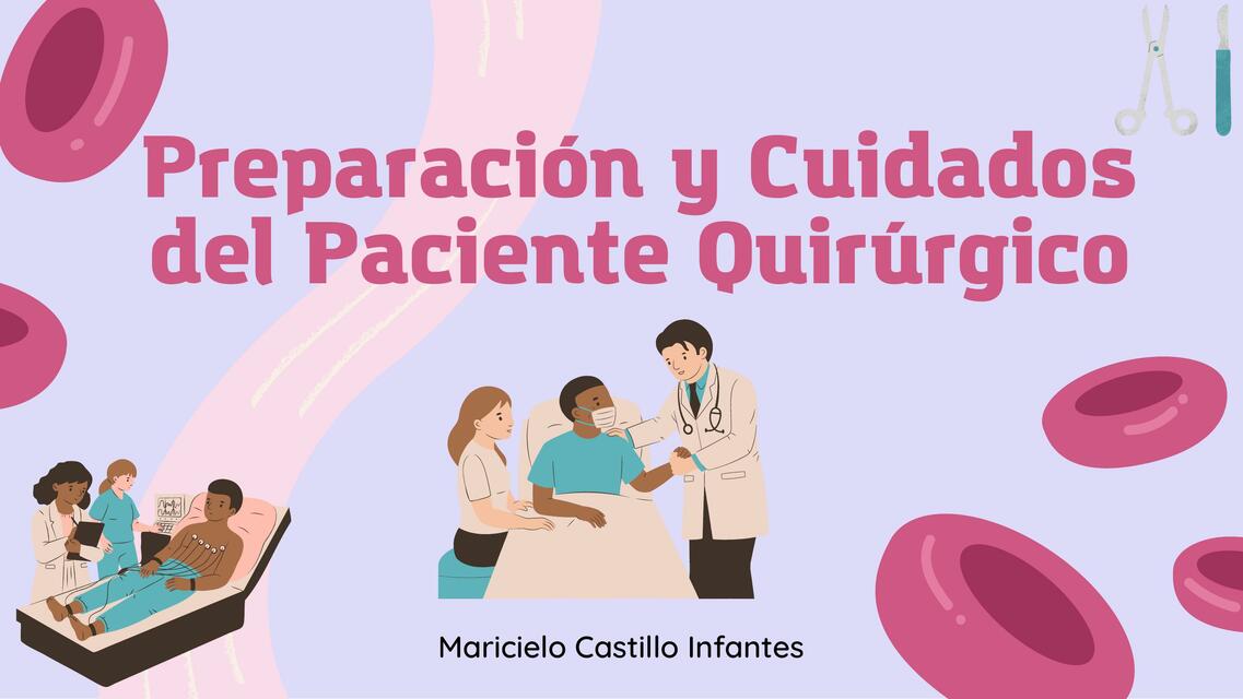 Preparación y Cuidados del Paciente Quirúrgico | MARICIELO CASTILLO ...