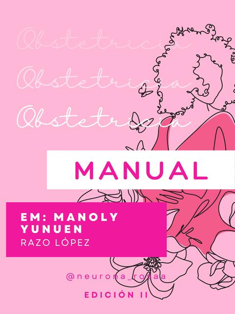 Manual de Obstetricia | Manoly Razo | uDocz