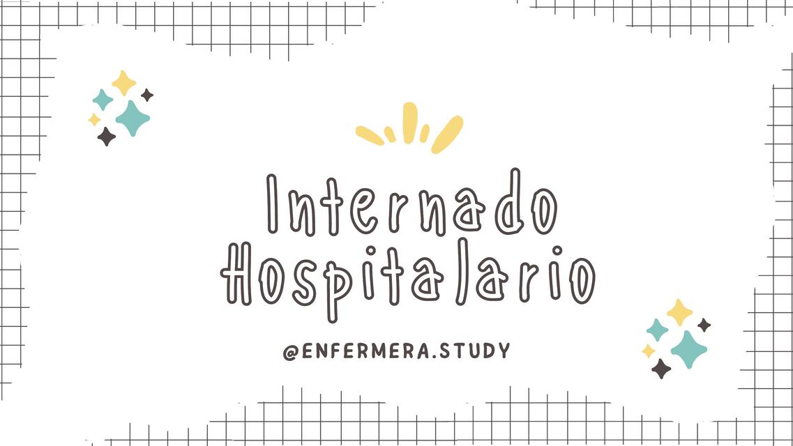 Internado hospitalorio