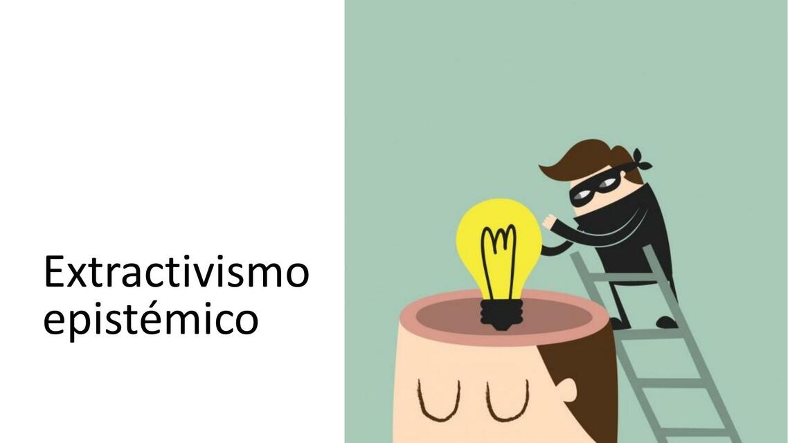Extractivismo Epistémico | alfredo manobanda | uDocz
