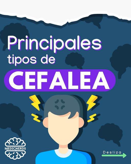Tipos de Cefalea | YUDOC.ORG | uDocz