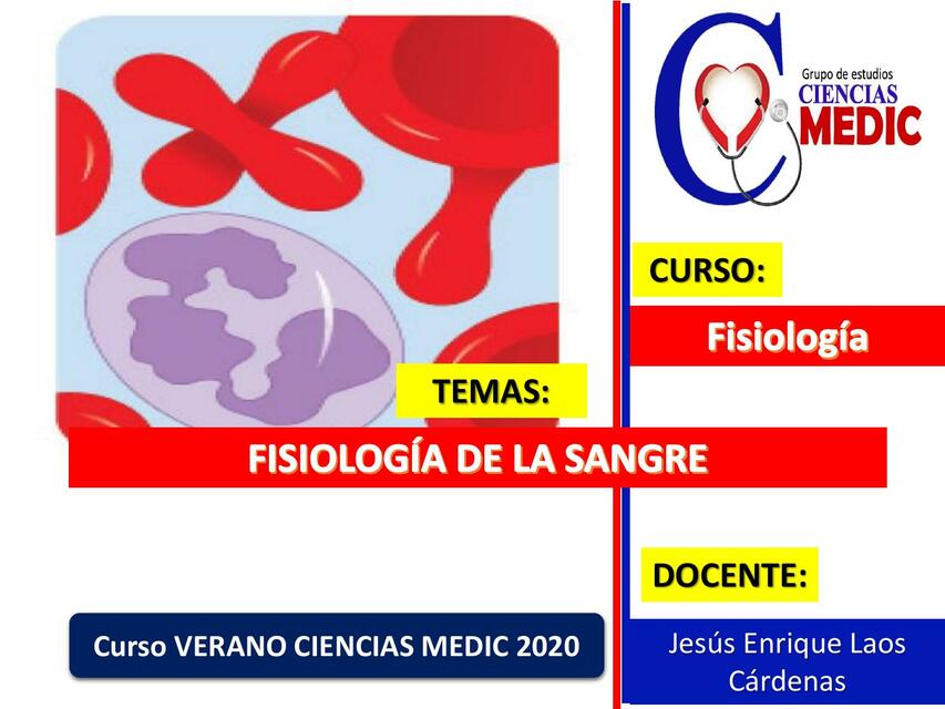Fisiología de la Sangre | Isabel Pacheco | uDocz