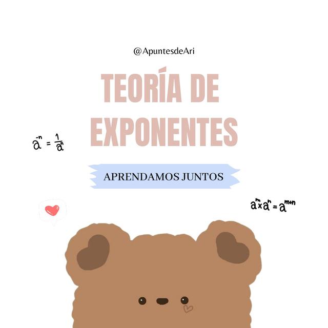 Teoría de Exponentes | ApuntesdeAri | uDocz