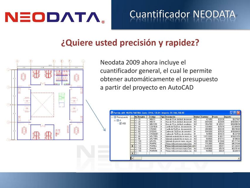 Cuantificador NEODATA | moises melo | uDocz