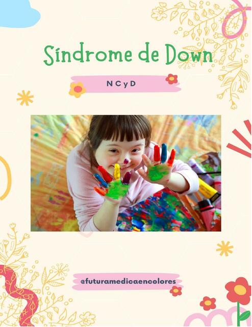 Síndrome De Down | futuramedica encolores | uDocz Síndrome De Down | futuramedica encolores | uDocz