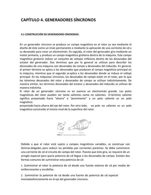 Generadores Sincrónicos | DARWIN JEFFERSON PAREDES GUEVARA | uDocz