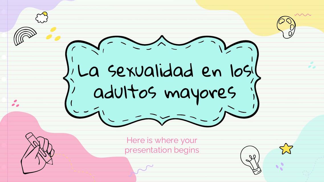 Sexualidad en el Adulto Mayor | META | uDocz