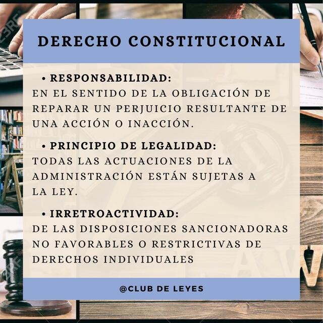 Derecho Constitucional Principios II | Club de leyes | uDocz