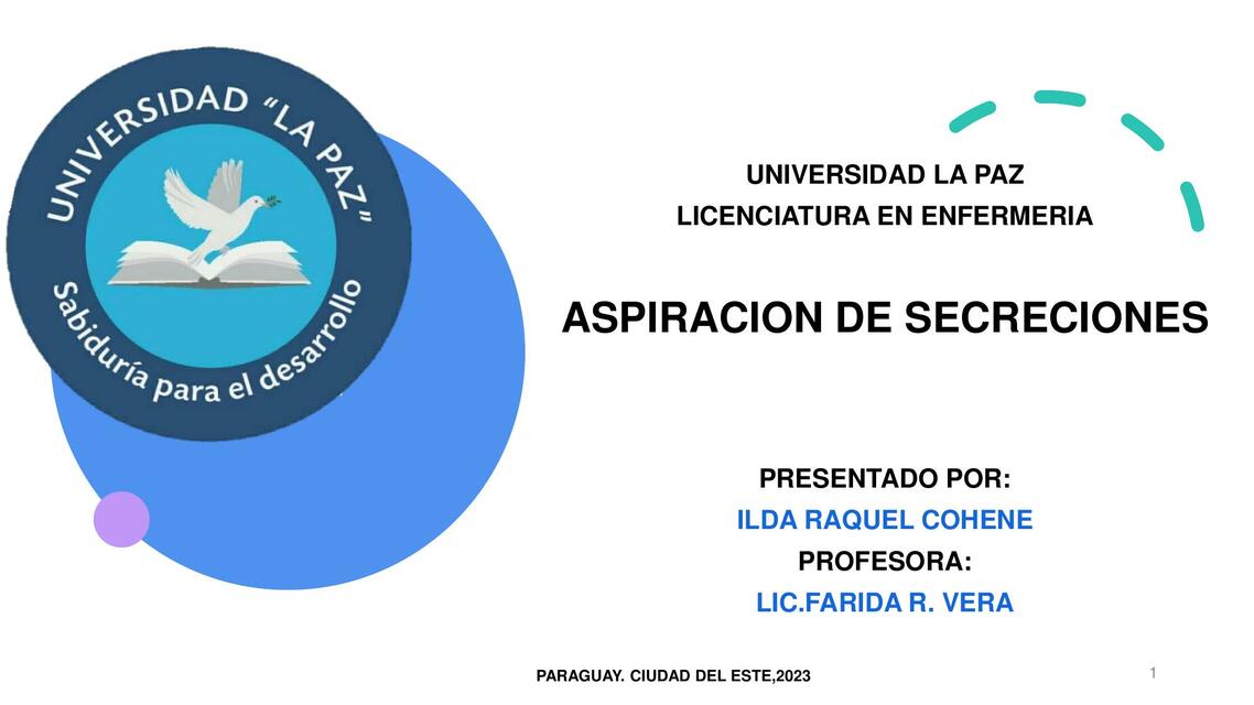 Aspiración de secreciones | Monse Gauto | uDocz