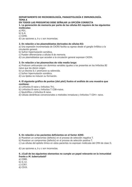 Microbiología, Parasitología e Inmunología | Aline Naomi Ueno | uDocz