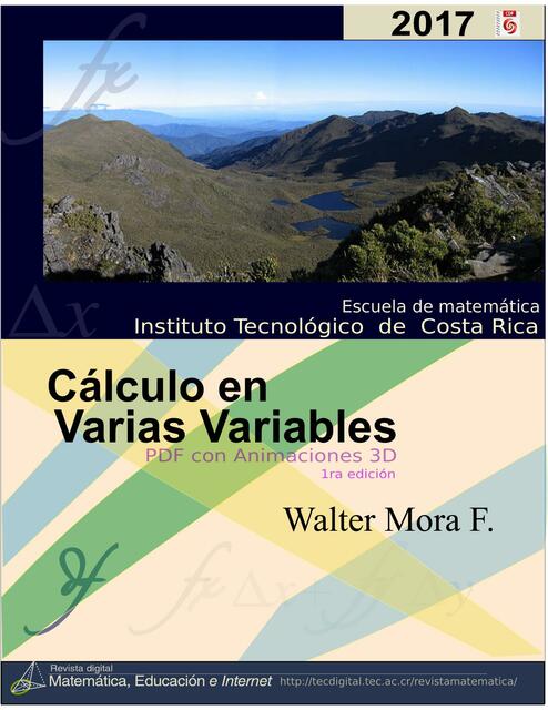 Cálculo en Varias Variables | DocsMatematicas | uDocz